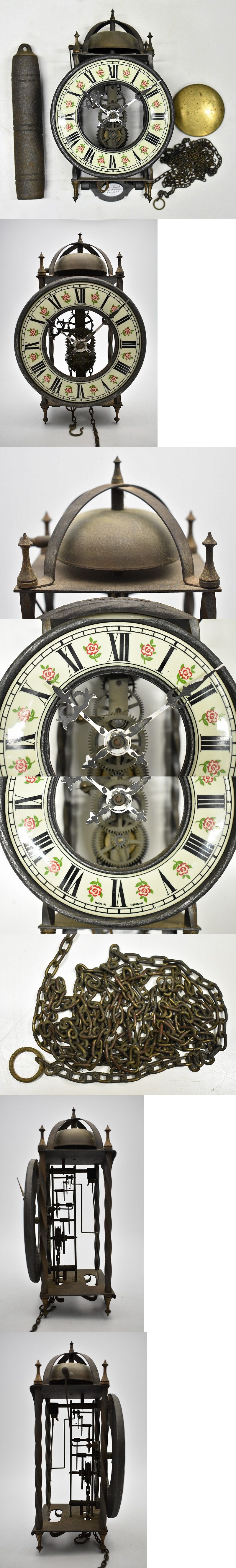 代購代標第一品牌－樂淘letao－竜E154 ドイツ製 Tempus Fugit テンパス フュギット 重錘式 振子時計 ホールクロック 柱時計 アンティーク